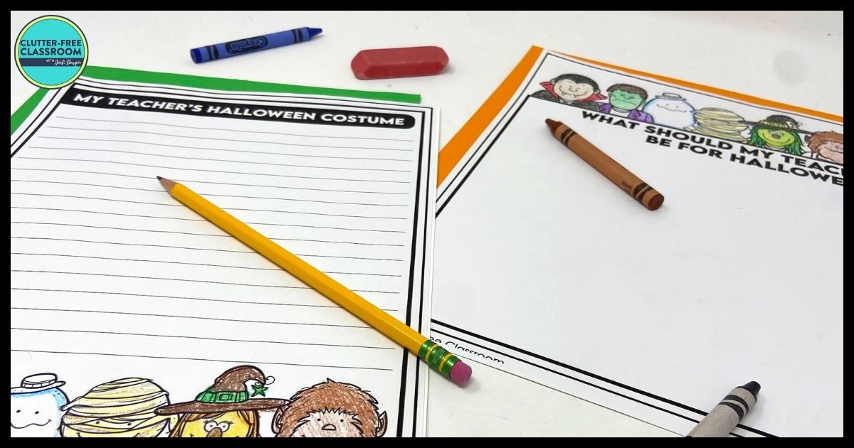 What Should My Teacher Be for Halloween Writing Activity - Teaching ...
