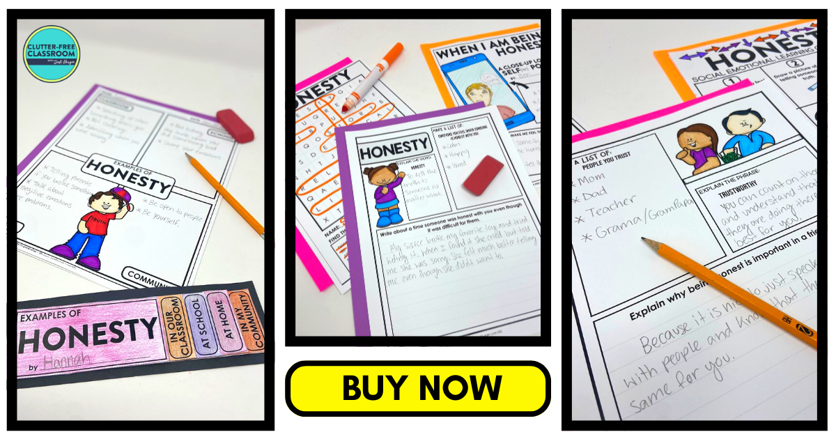 Teaching Honesty in the Classroom at the Elementary Level in 2024 ...