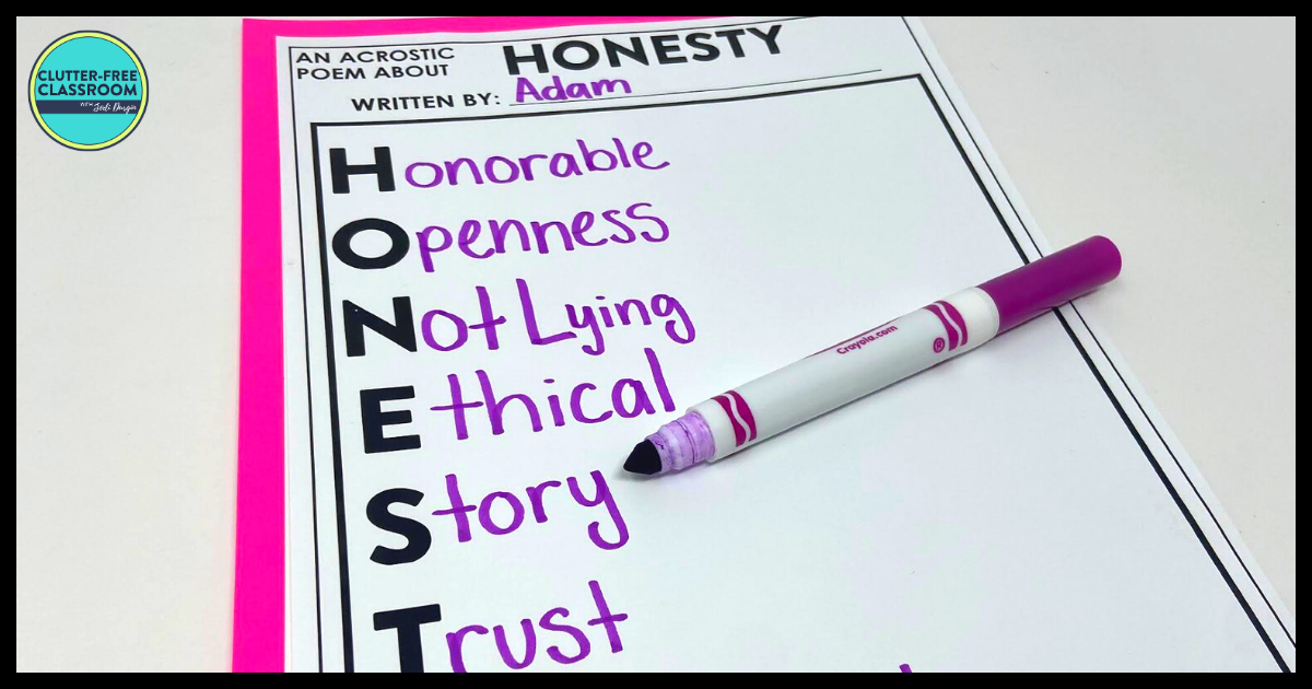 Teaching Honesty in the Classroom at the Elementary Level in 2024 ...