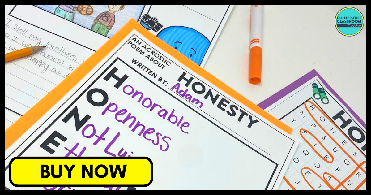 Teaching Honesty in the Classroom at the Elementary Level in 2024 ...