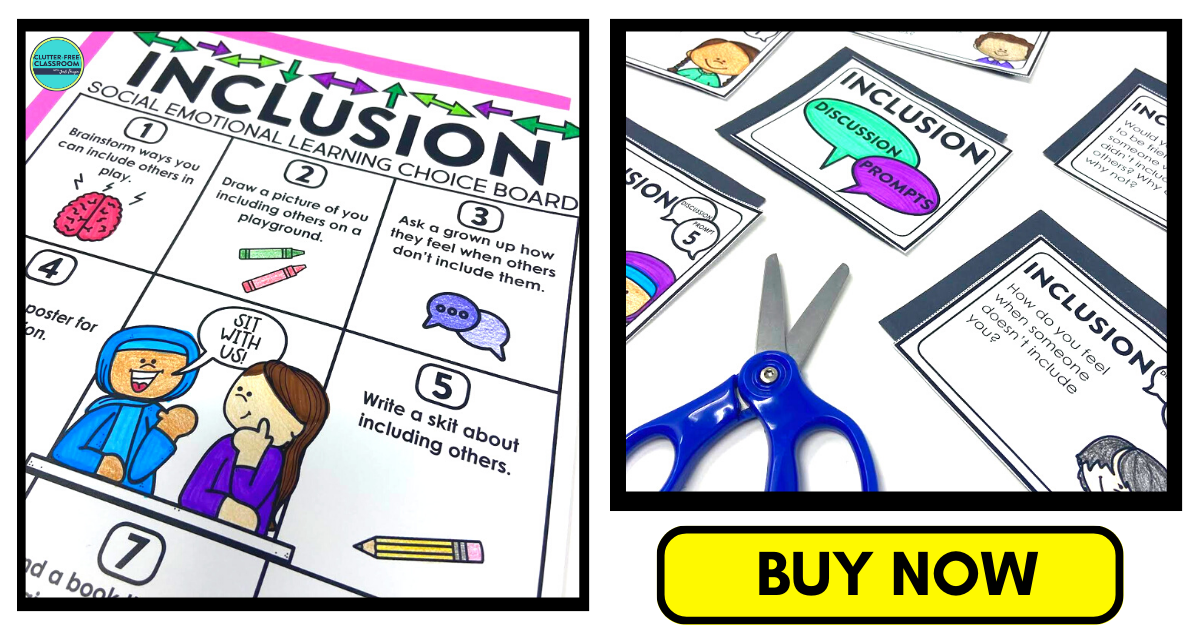 How to be Inclusive: An Important Lesson for Elementary Students in ...