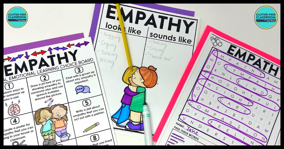 How to Develop Empathy in Students at the Elementary Level in 2024 ...