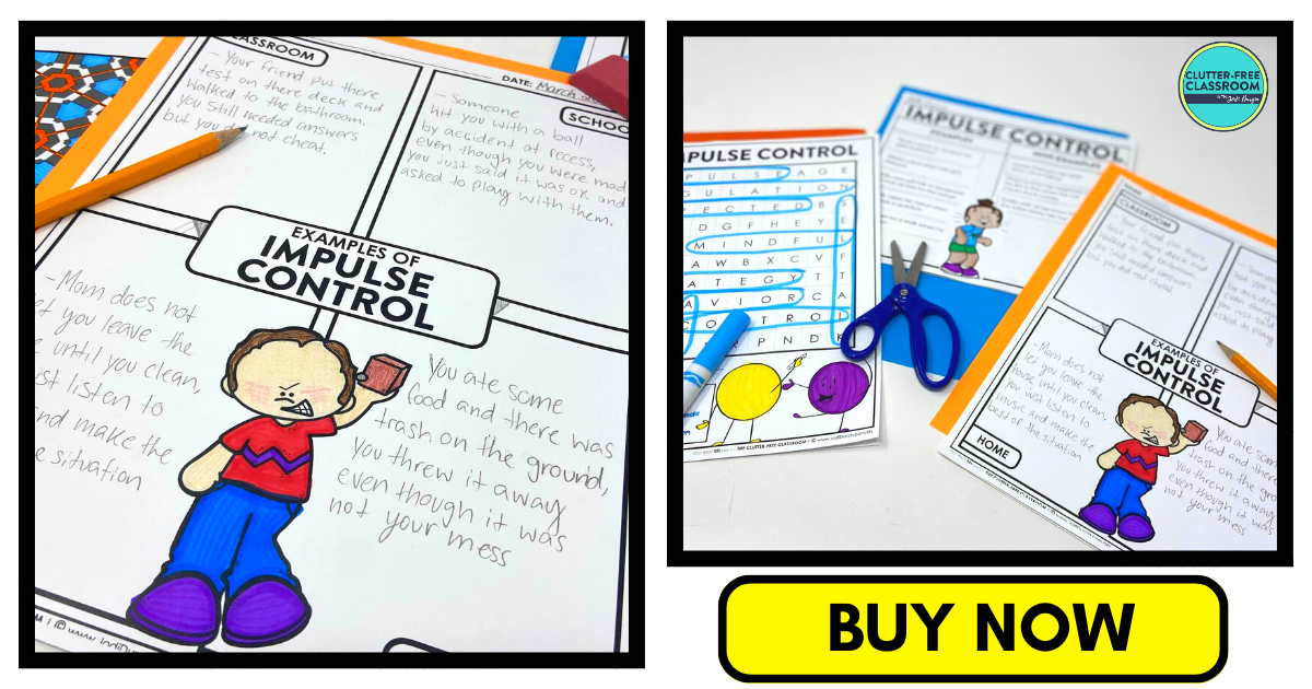 How to Teach Impulse Control to Elementary Students in 2026 - Teaching ...