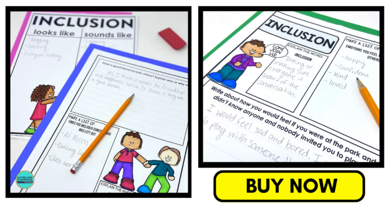 How to be Inclusive: An Important Lesson for Elementary Students in ...