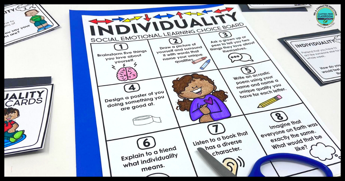 Teaching Individuality to Students at the Elementary Level in 2025 ...