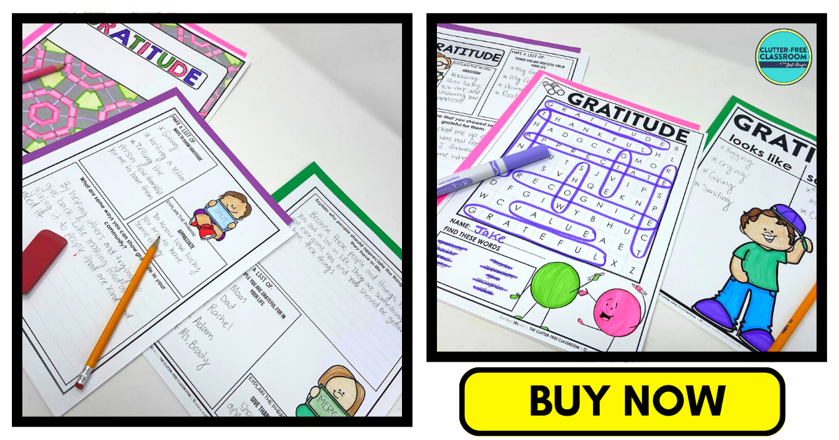 Teaching Gratitude to Elementary Students in 2024 - Teaching with Jodi ...