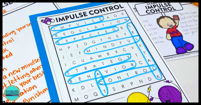 How to Teach Impulse Control to Elementary Students in 2025 - Teaching ...