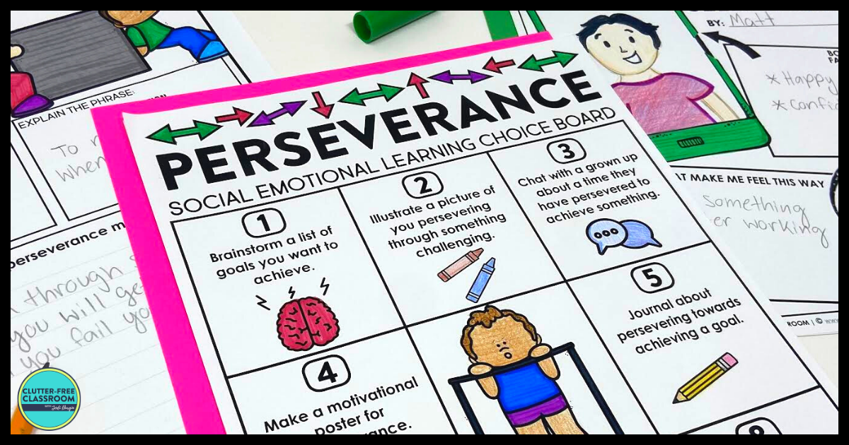 How to Teach Perseverance to Students at the Elementary Level in 2026 ...