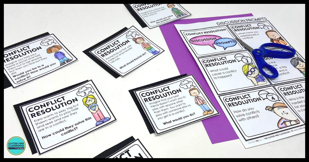 Teaching Conflict Resolution to Elementary Students in 2024 - Teaching ...