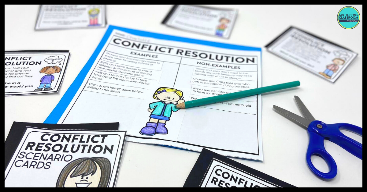 Teaching Conflict Resolution to Elementary Students in 2024 - Teaching ...