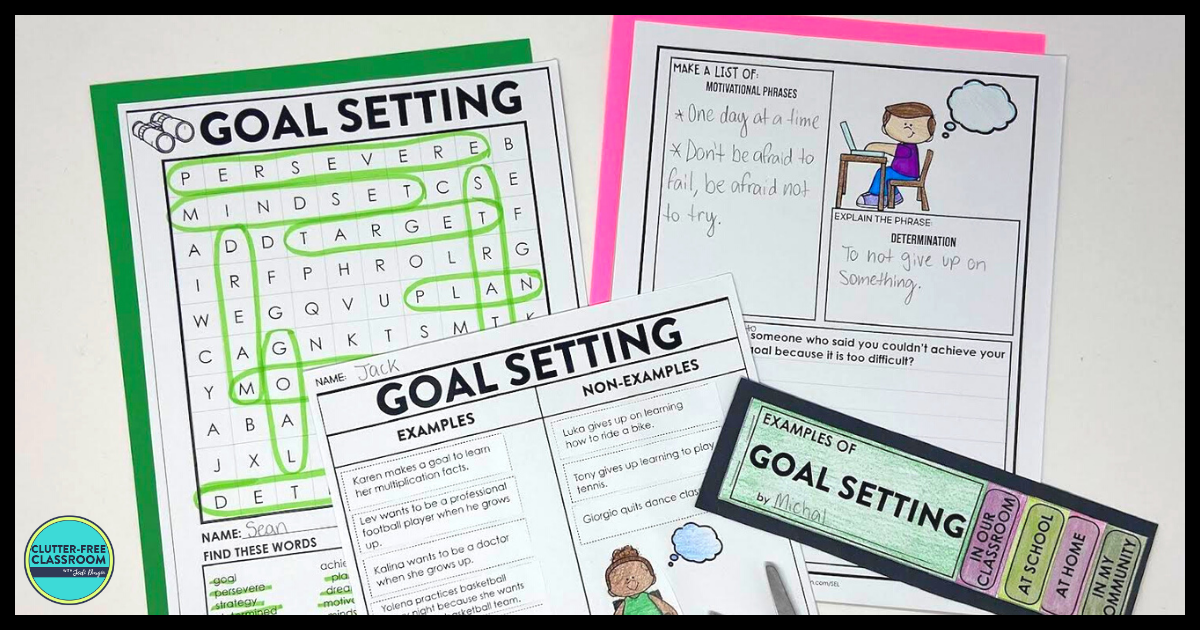 How to Teach Goal Setting to Elementary Students in 2025 - Teaching ...