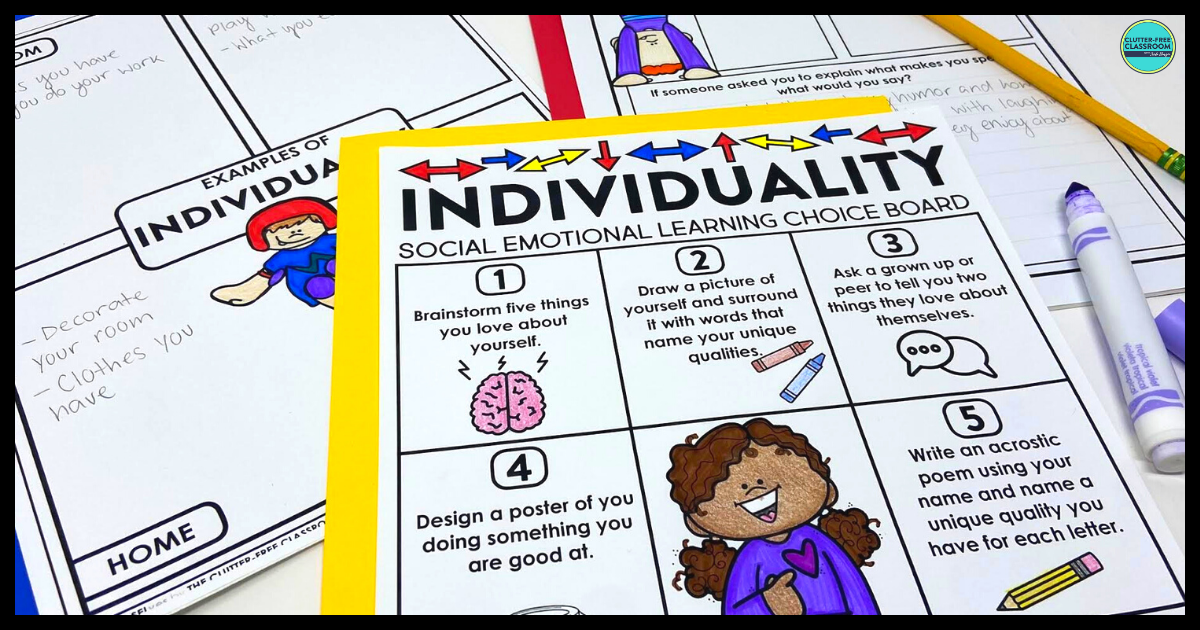 Teaching Individuality to Students at the Elementary Level in 2025 ...