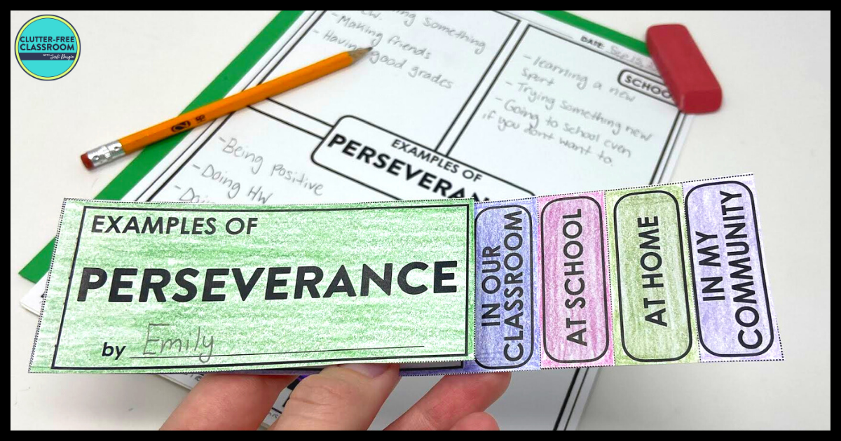 How to Teach Perseverance to Students at the Elementary Level in 2026 ...