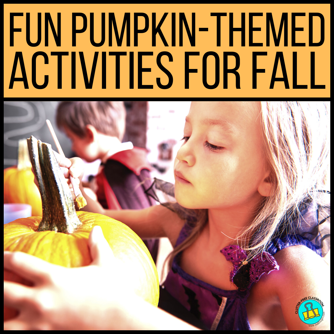 Free Printable Pumpkin Activities for Elementary Teachers in 2025 ...
