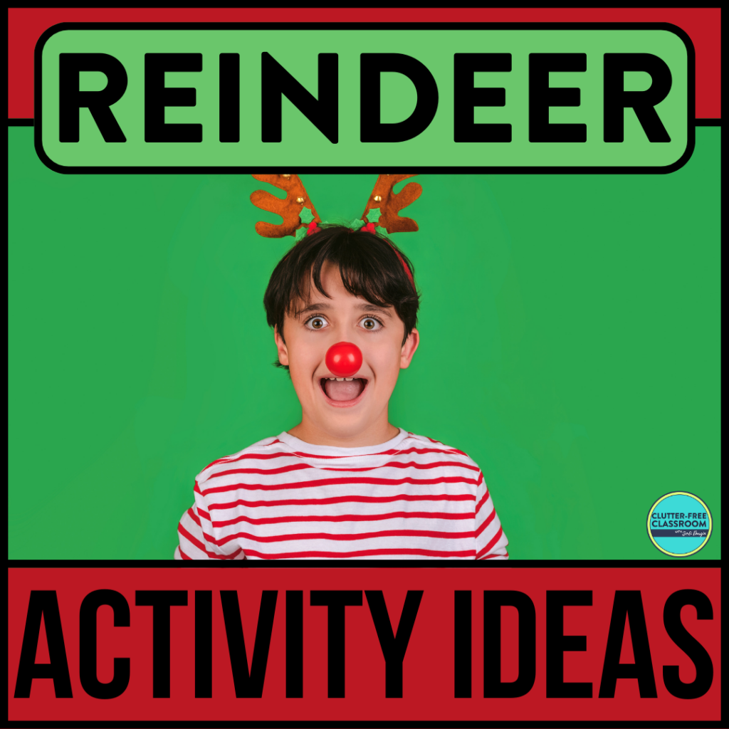 Reindeer Worksheets for Elementary Students in 2025 - Teaching with ...
