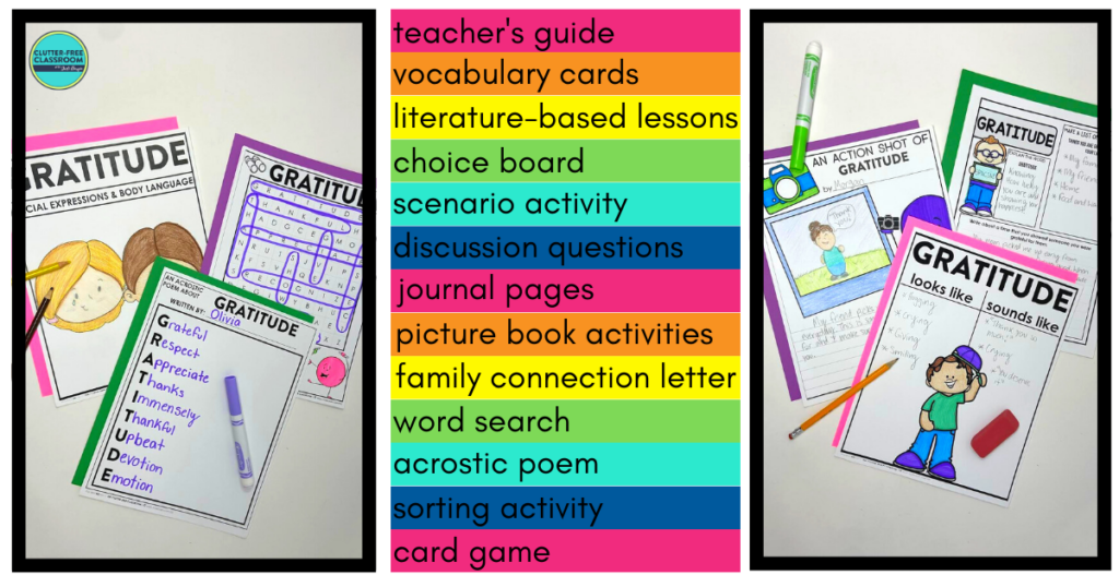 Teaching Gratitude to Elementary Students in 2024 - Teaching with Jodi ...