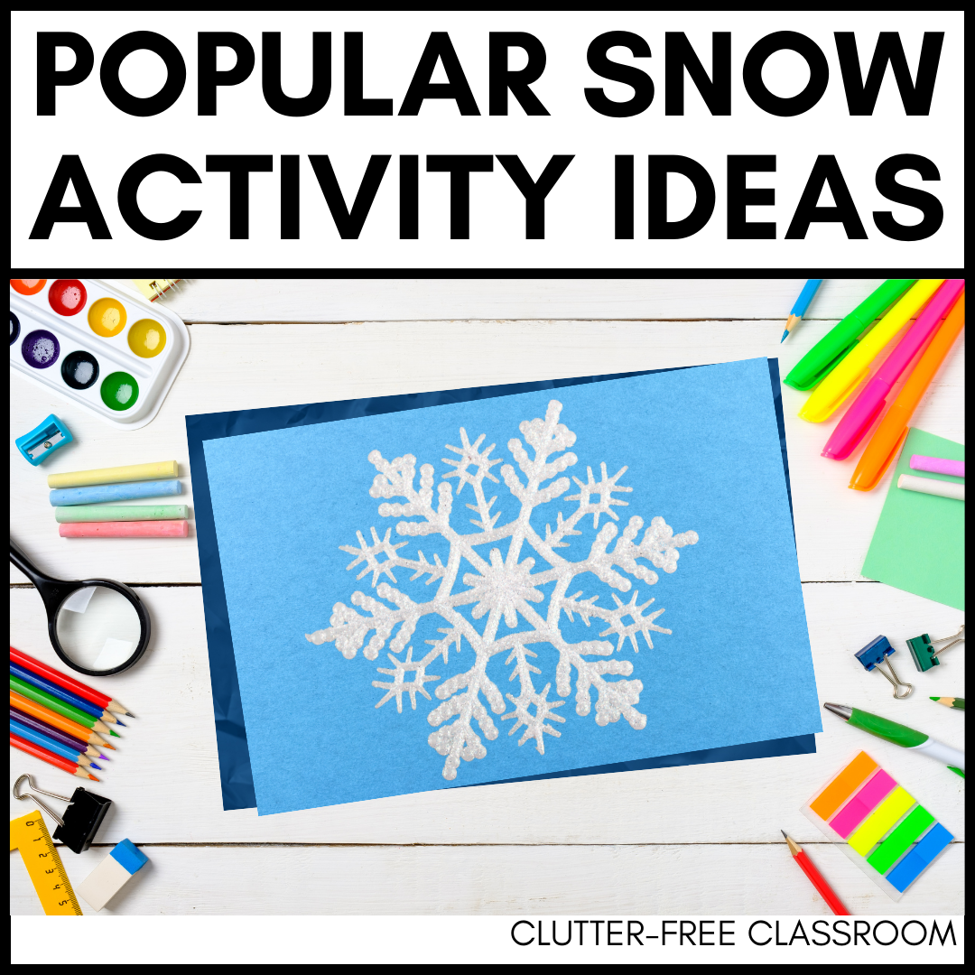 Snow Activities for Elementary Students in 2026 - Teaching with Jodi ...