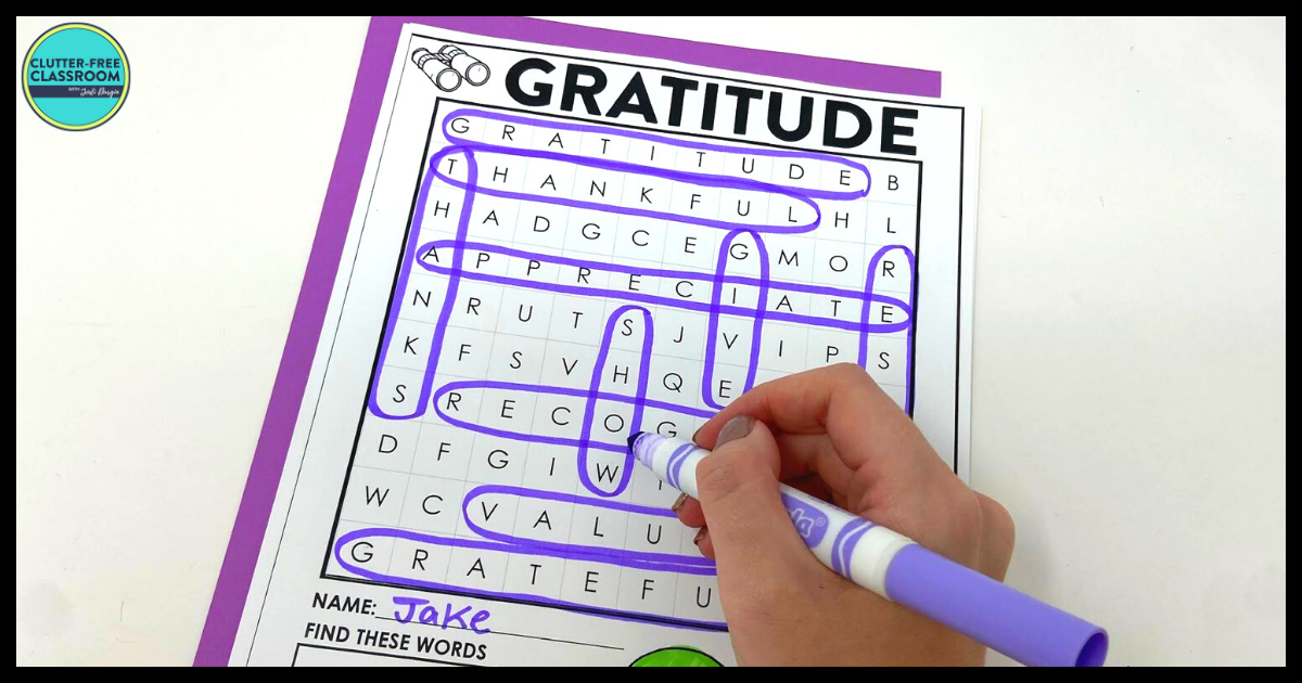 Teaching Gratitude to Elementary Students in 2024 - Teaching with Jodi ...