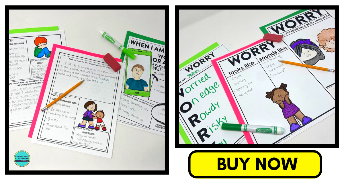 Teaching Coping Skills to Elementary Students Who Tend to Worry ...