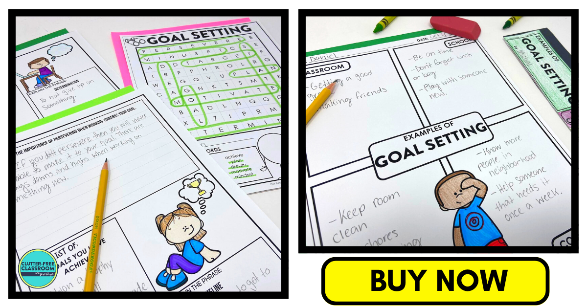 How to Teach Goal Setting to Elementary Students in 2025 - Teaching ...