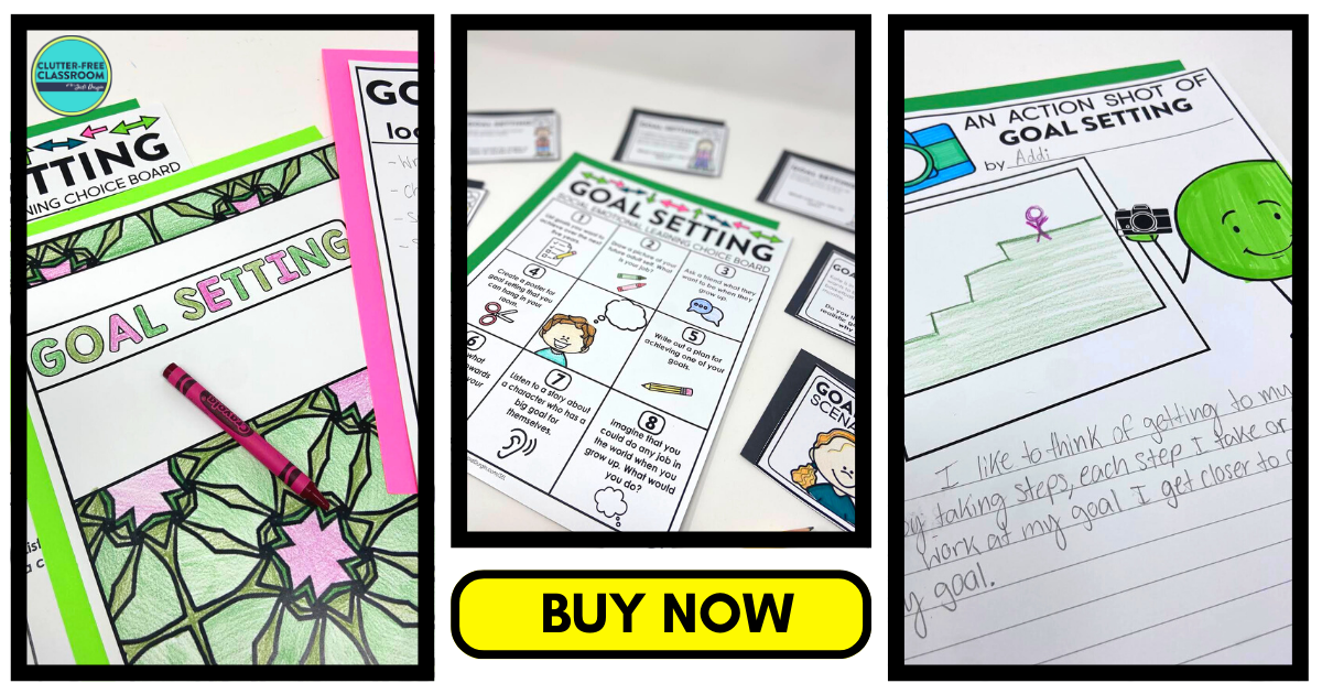 How to Teach Goal Setting to Elementary Students in 2025 - Teaching ...