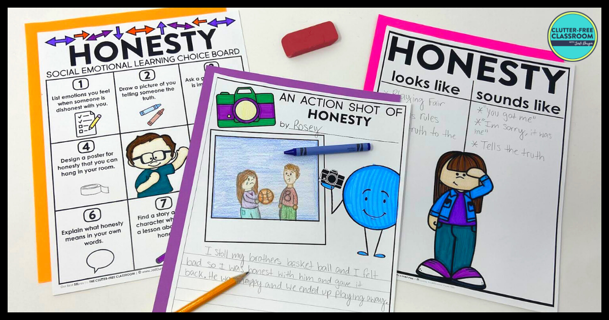 Teaching Honesty in the Classroom at the Elementary Level in 2024 ...