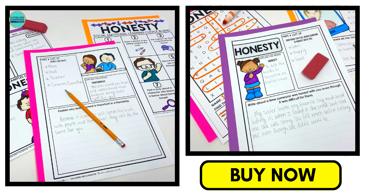 Teaching Honesty in the Classroom at the Elementary Level in 2024 ...