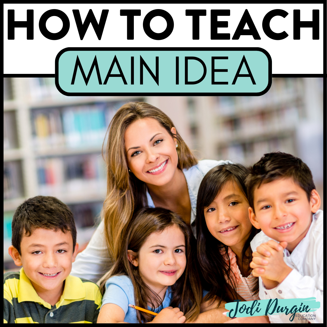 Teaching Main Idea and Details in 1st, 2nd, 3rd, 4th & 5th grade ...