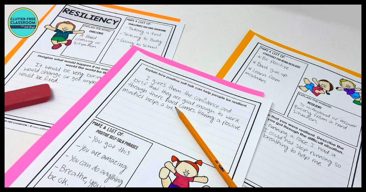 Teaching Resilience to Students at the Elementary Level in 2025 ...