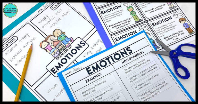 Teaching Emotions to Elementary Students in 2024 - Teaching with Jodi ...
