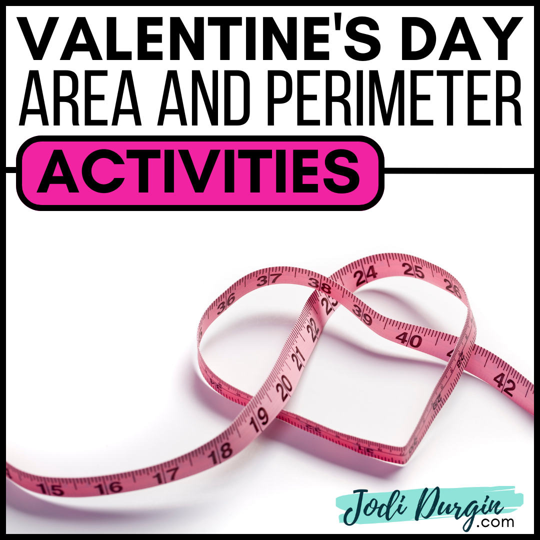 Valentine's Day Math Activities for Teaching Area and Perimeter in 2025 ...