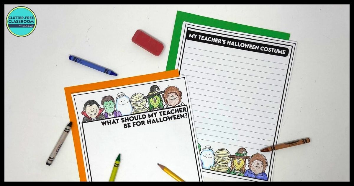 What Should My Teacher Be for Halloween Writing Activity - Teaching ...
