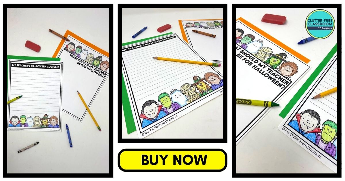 What Should My Teacher Be for Halloween Writing Activity - Teaching ...