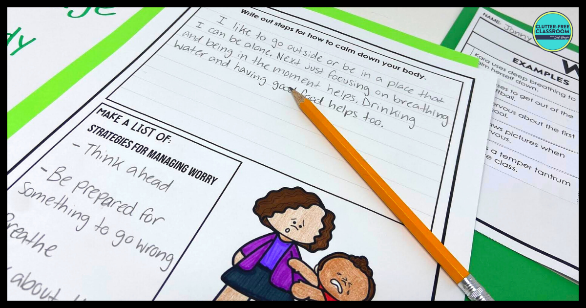 Teaching Coping Skills to Elementary Students Who Tend to Worry ...