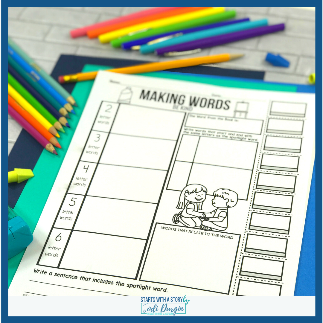 Be Kind Activities and Lesson Plans for 2026 - Teaching with Jodi ...