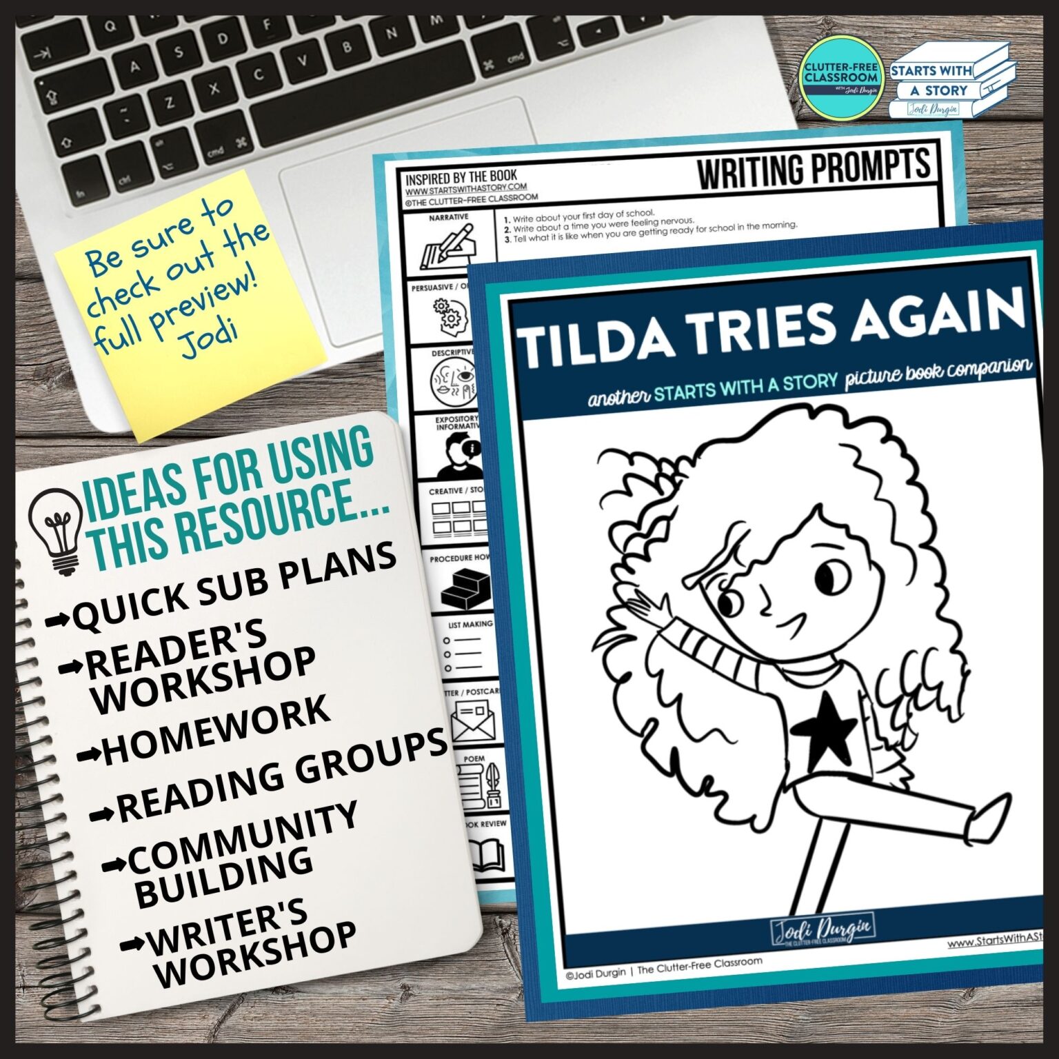 Tilda Tries Again Activities and Lesson Plans for 2025 - Teaching with ...
