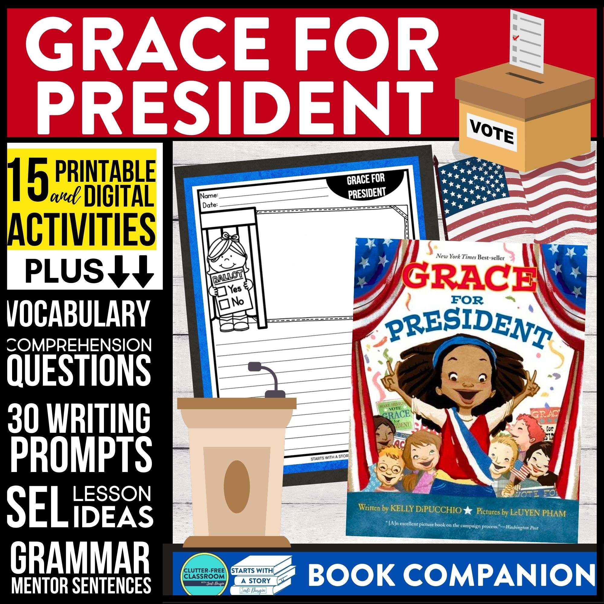 Grace For President Activities and Lesson Plans for 2026 - Teaching ...