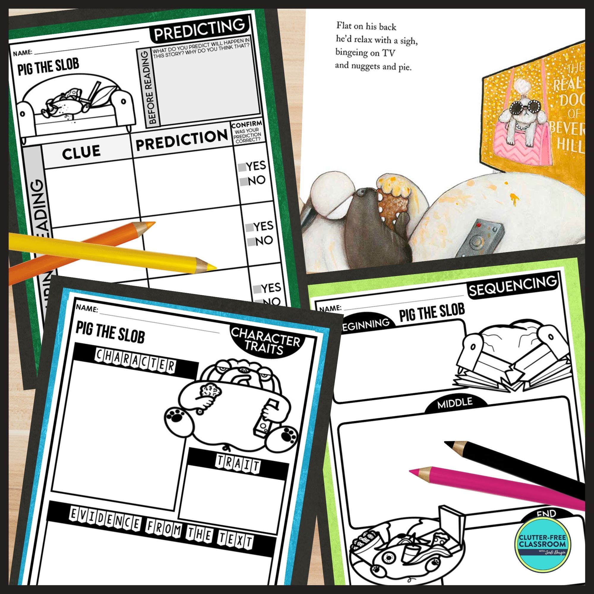 Pig the Slob Activities and Lesson Plans for 2025 - Teaching with Jodi ...