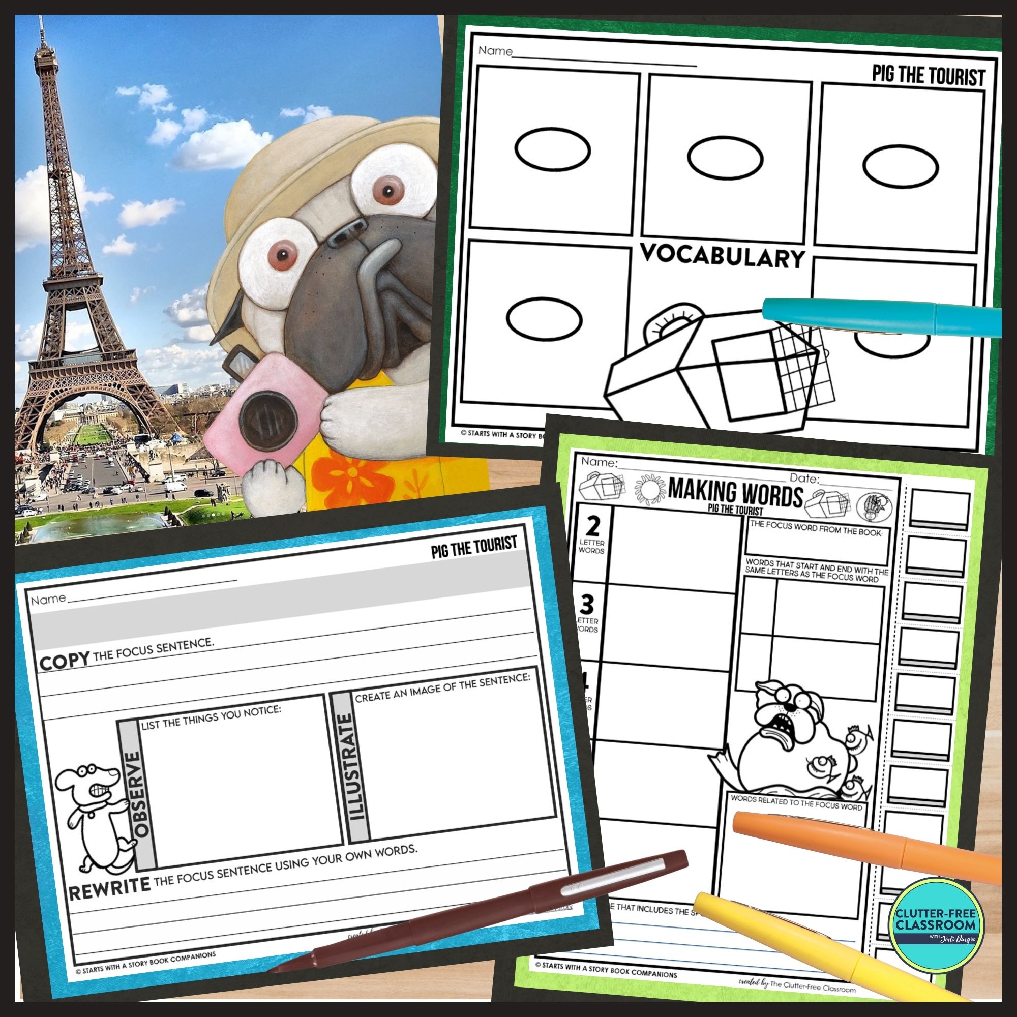Pig the Tourist Activities and Lesson Plans for 2025 - Teaching with ...