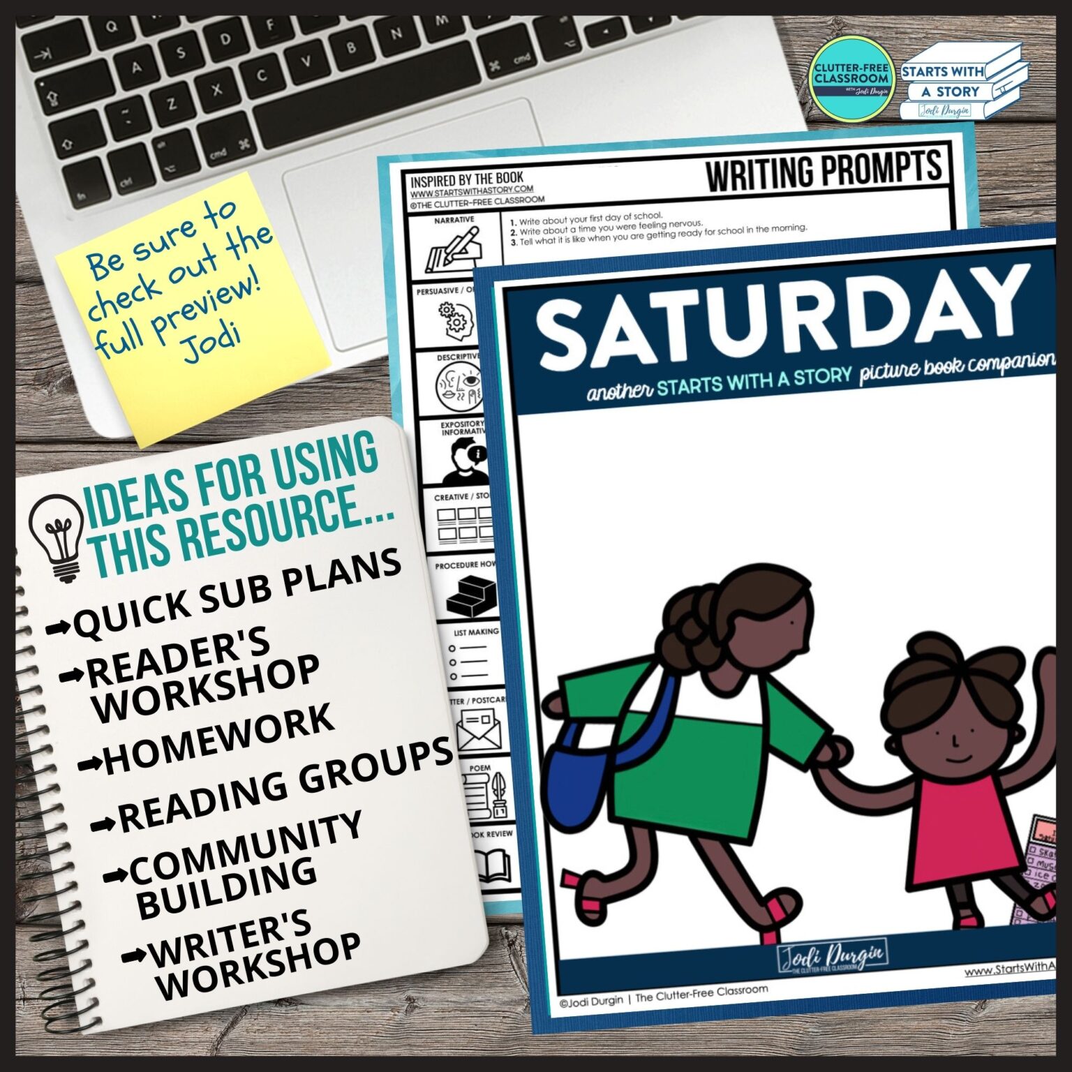 Saturday Activities and Lesson Plans for 2024 - Teaching with Jodi ...