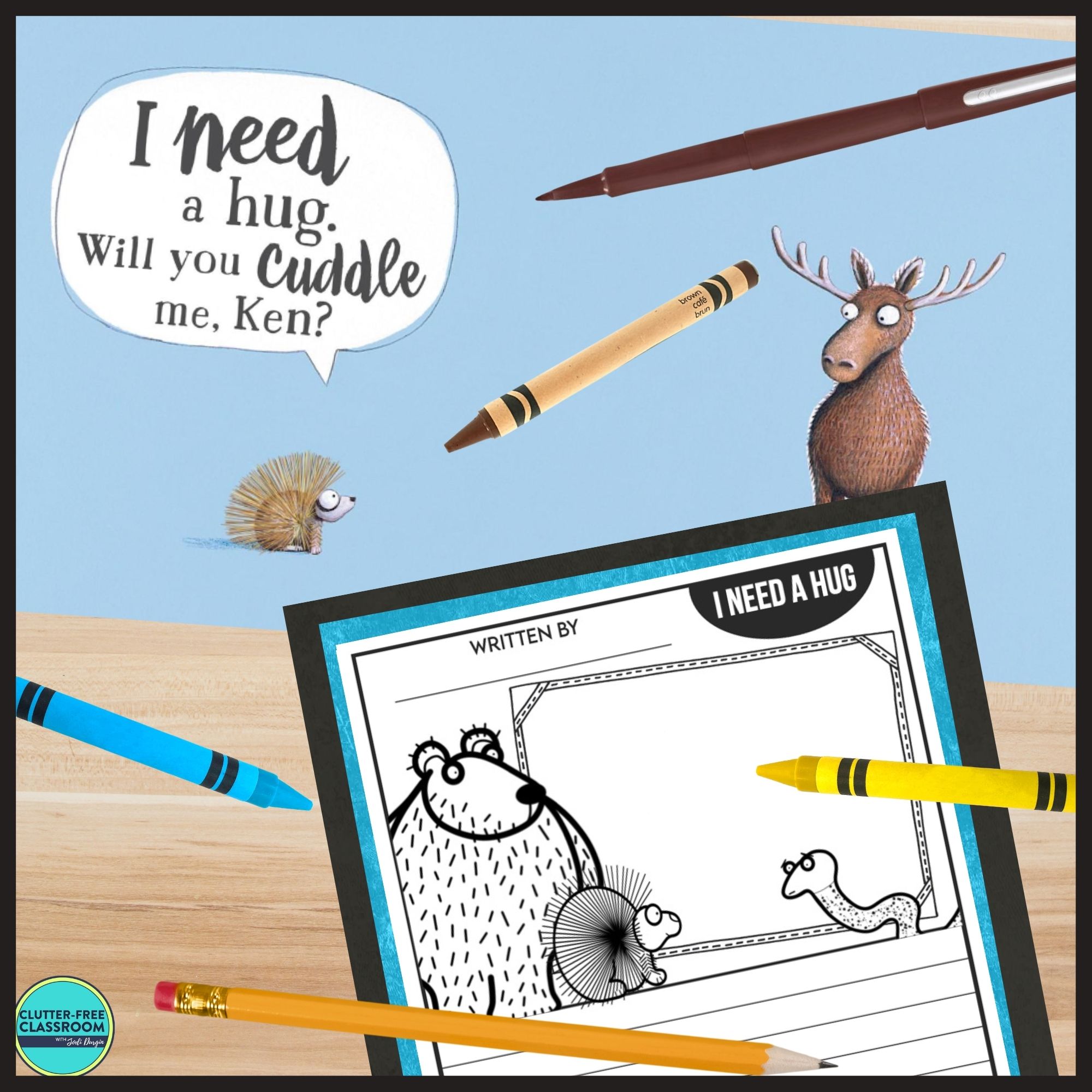 I Need a Hug Activities and Lesson Plans for 2025 - Teaching with Jodi ...