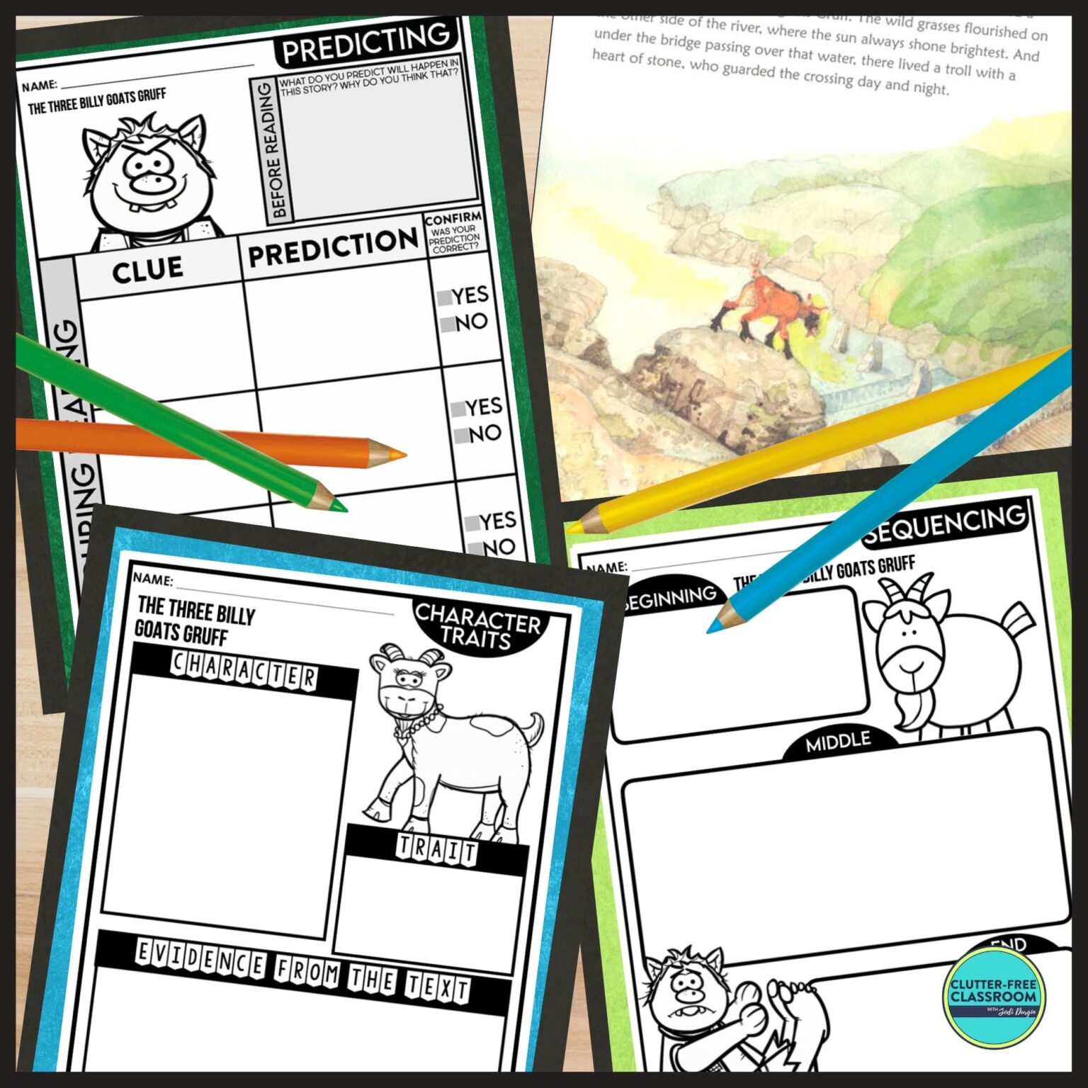 The Three Billy Goats Gruff Activities and Lesson Plans for 2025 ...
