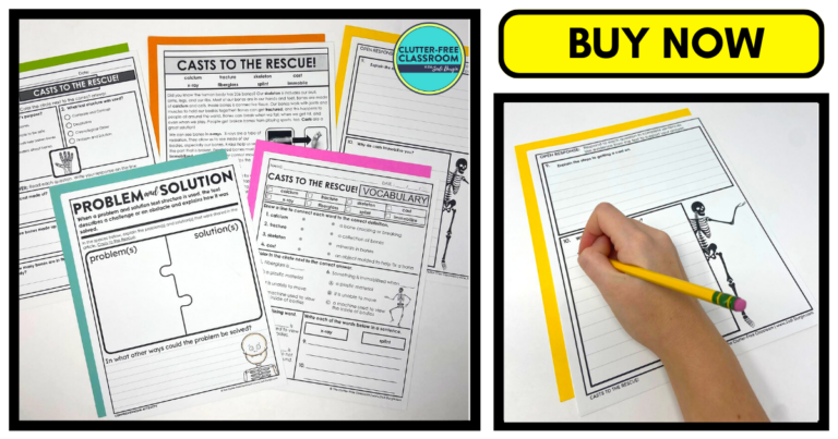 Bones Reading Comprehension Activities for 2nd, 3rd, and 4th Grade ...