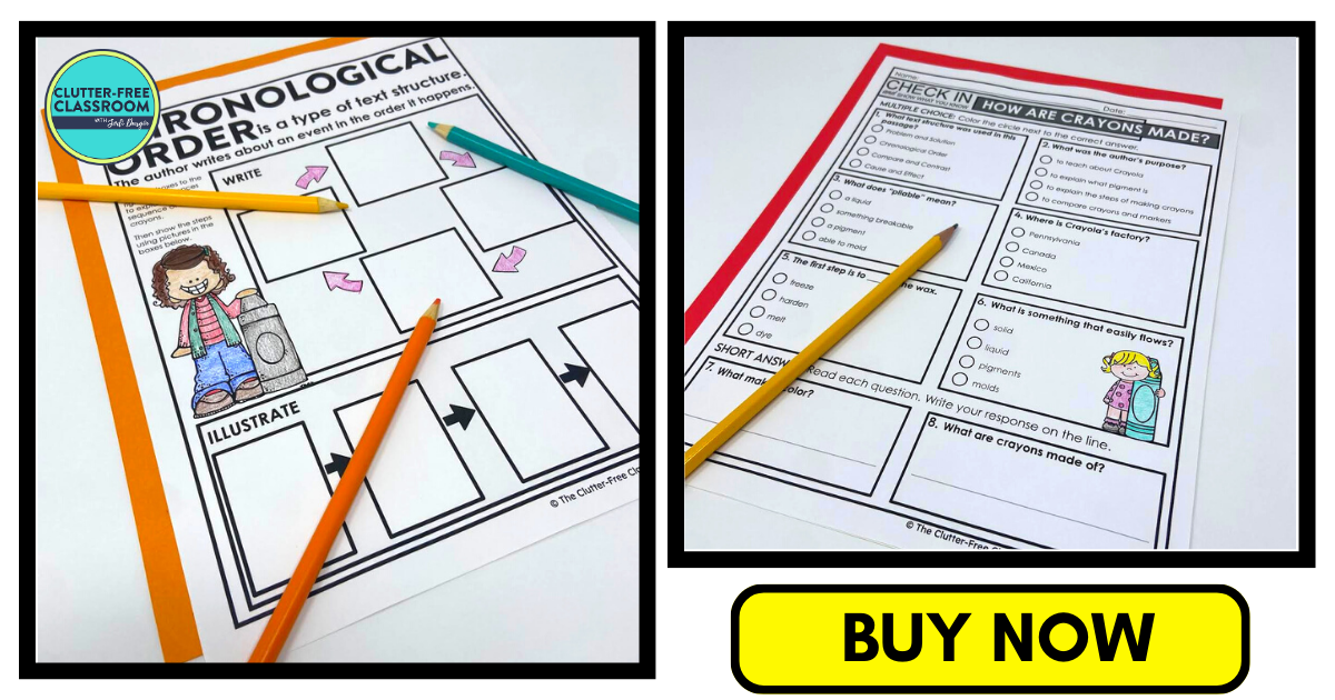 Crayon Activities for 2nd, 3rd, and 4th Grade - Teaching with Jodi ...