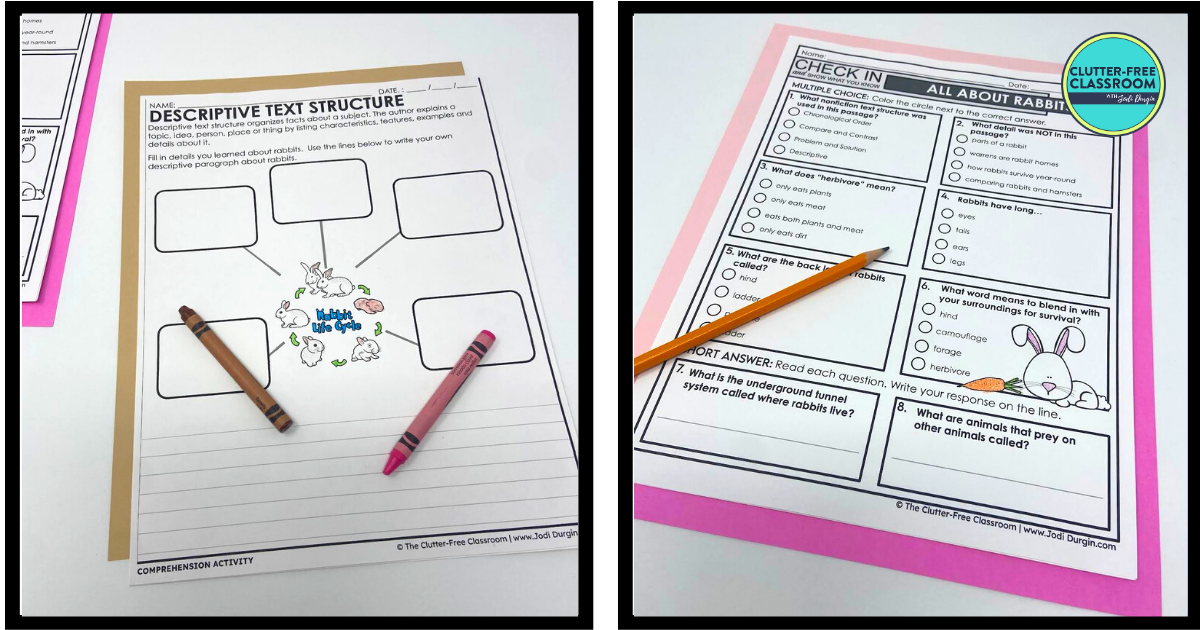 Easter Reading Comprehension Activities for 2nd, 3rd, and 4th Grade ...