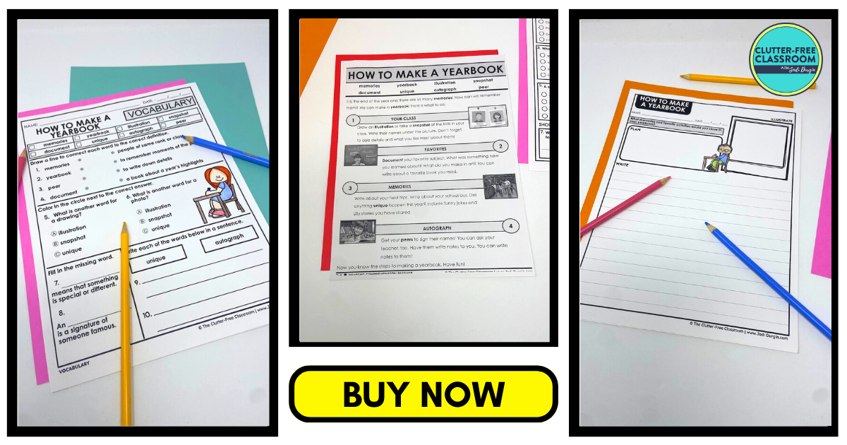 End of the Year Reading Activities for 2nd, 3rd, and 4th Grade ...