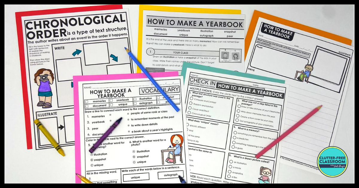 End of the Year Reading Activities for 2nd, 3rd, and 4th Grade ...