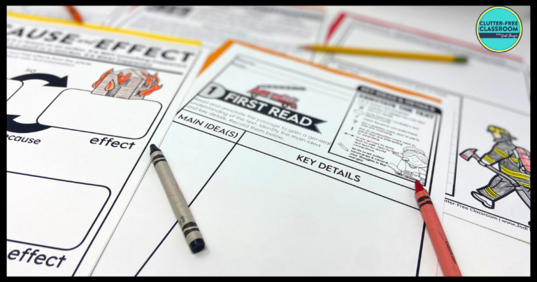 Fire Safety Reading Comprehension Activities for 2nd, 3rd, and 4th ...