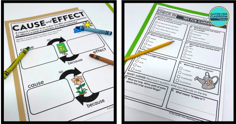Gardening Reading Comprehension Activities for 2nd, 3rd, and 4th Grade ...