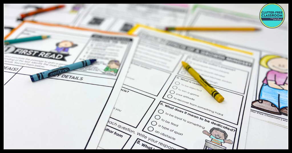 Growth Mindset Reading Comprehension Activities for 2nd, 3rd, and 4th ...